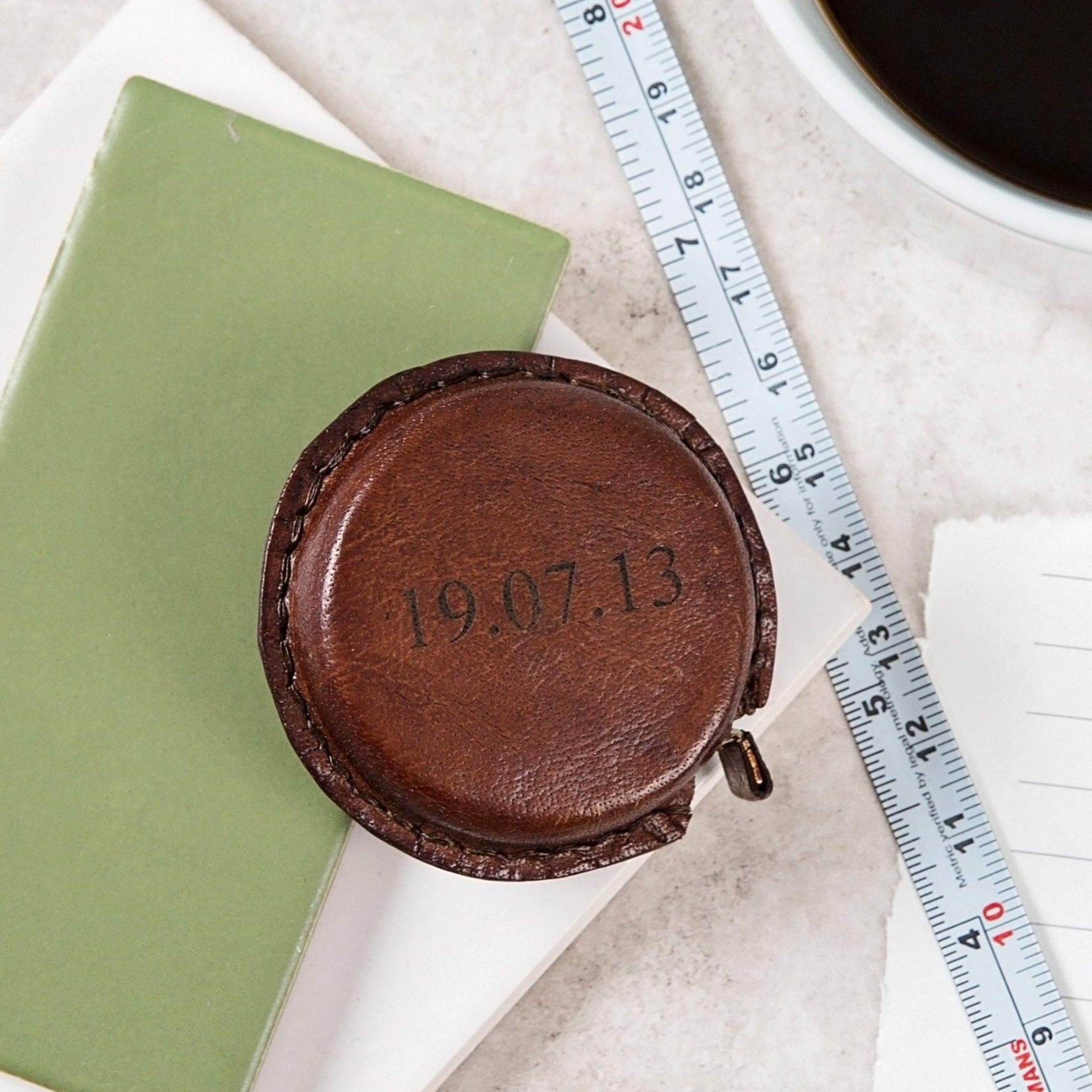 Leather Tape Measure - Tan – Ginger Rose