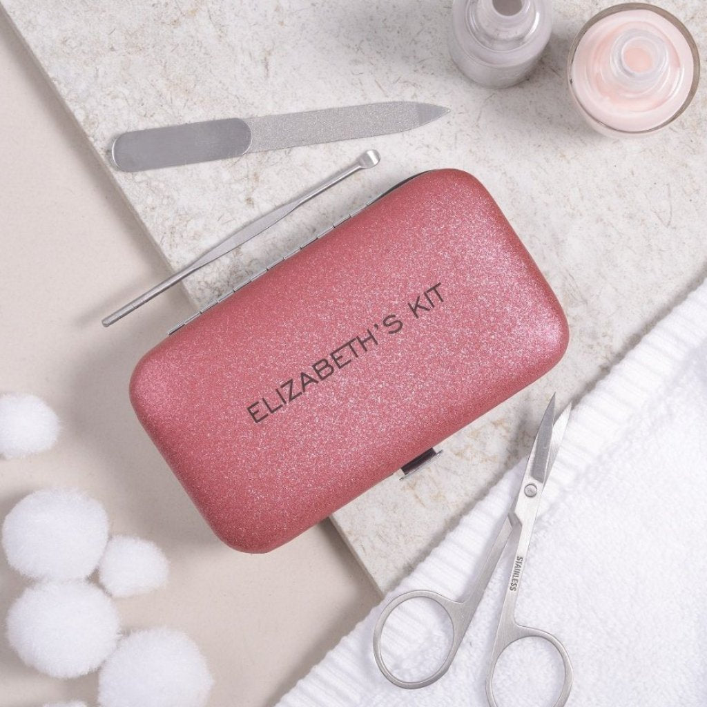Personalised Manicure Set - Ruby Red, mini – Ginger Rose